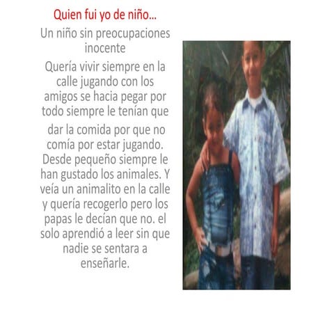 Quien fui quien soy y quien sere | PPTX