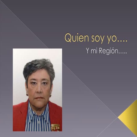 Quien soy yo | PPTX