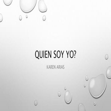 Quien soy yo(AUTOBIOGRAFÍA) | PPTX
