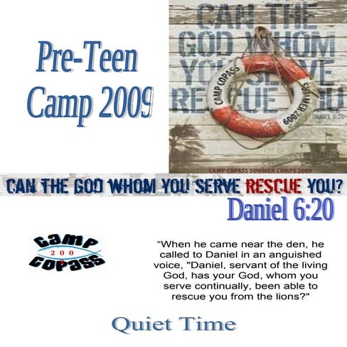 Quiet Times Ppt 2009 | PPT