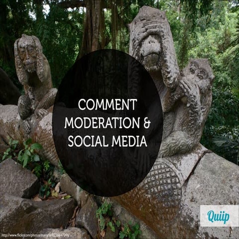 Social media comment moderation (UGC) | PPT