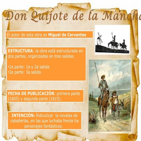 Don Quijote de la Mancha | PPT