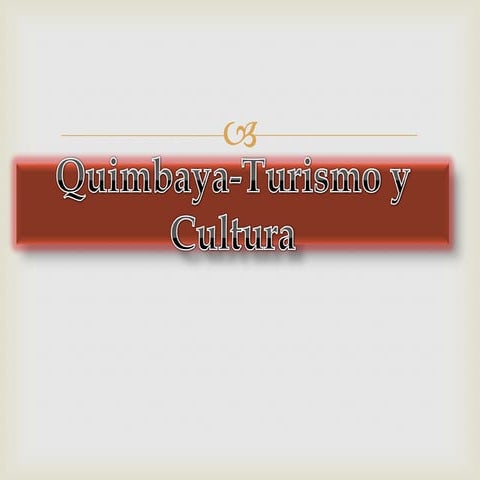 Quimbaya turismo y cultura | PPTX