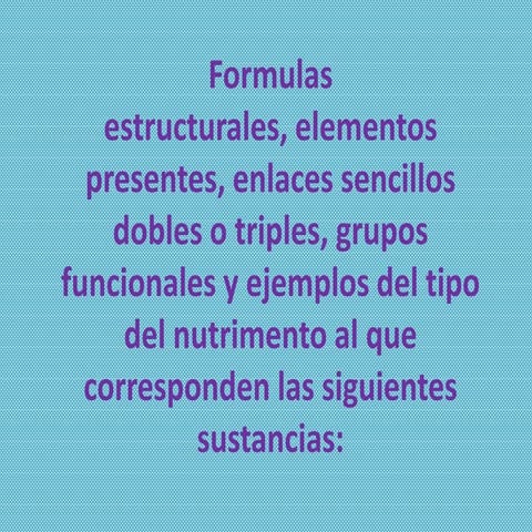 Formulas estructurales | PPT