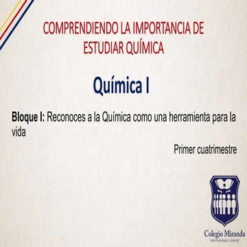 Ramas de la quimica 1 | PPTX