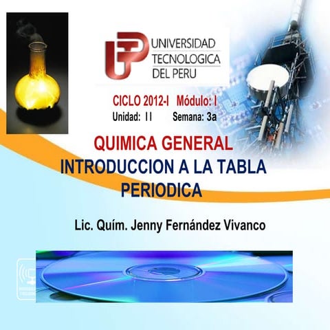 Quimica semana 2 tabla periodica | PPT