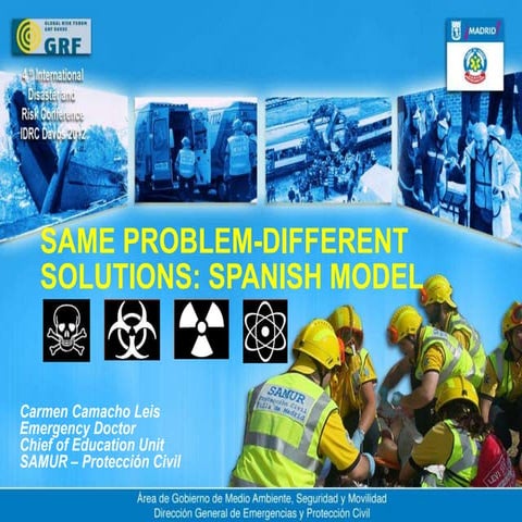 Same problem – different solutions: Spanish Model | PPT