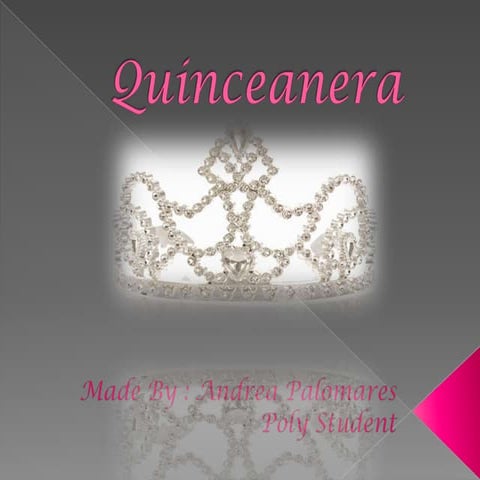 Quinceanera project | PPTX