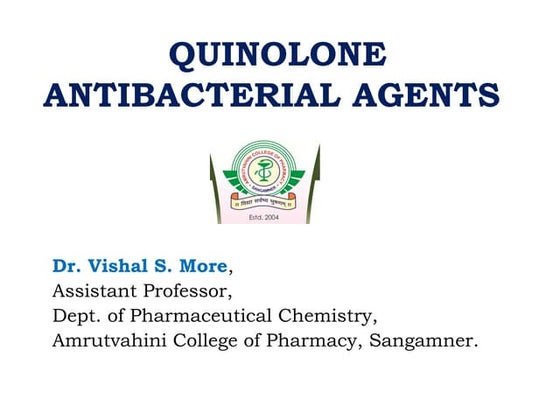 Quinolones | PPT