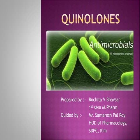 Quinolones | PPT