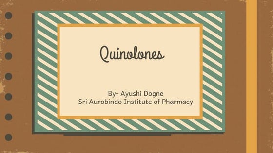 Quinolones | PPT