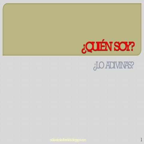 Quién soy | PPT