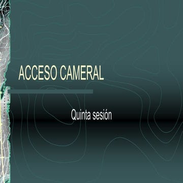Quinta Sesión Apertura Cameral | PDF