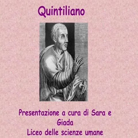 Quintiliano | PPTX | Classical Music | Music