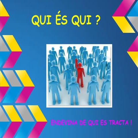 Qui és qui ? | PPT