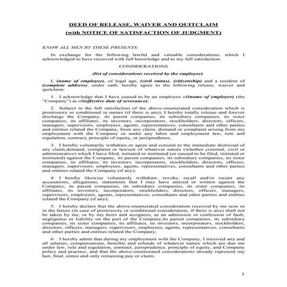 Quitclaim (SAMPLE FORM) | DOCX