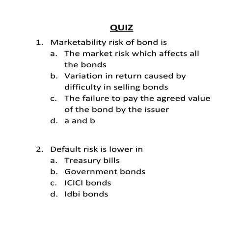 Quiz | PDF