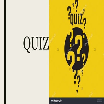 icon pop quiz | PPTX