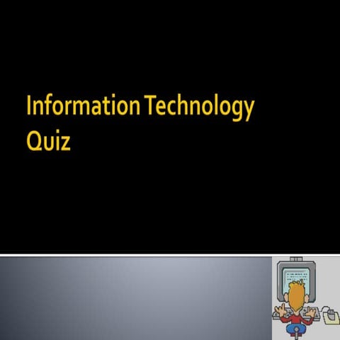Tech Quiz | PPTX