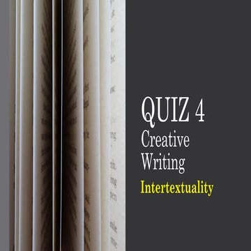 QUIZ-4-INTERTEXTUALITY.pdf2024- 2025by linhs | PDF