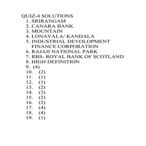 Quiz 4 solutions | DOC