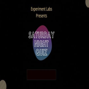 Saturday Quiz Night Vol. II | PDF