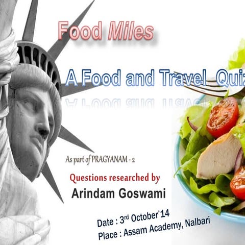 Food MIles | PPT