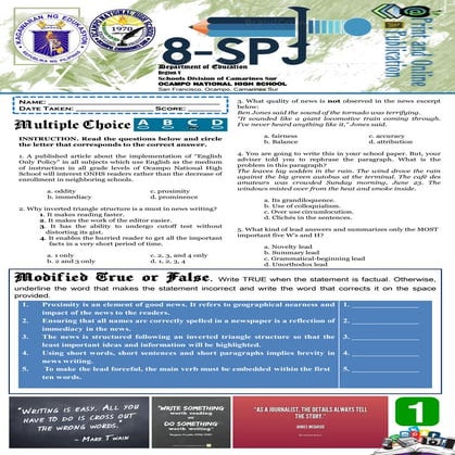 Newspaper headlines and leads | PPT