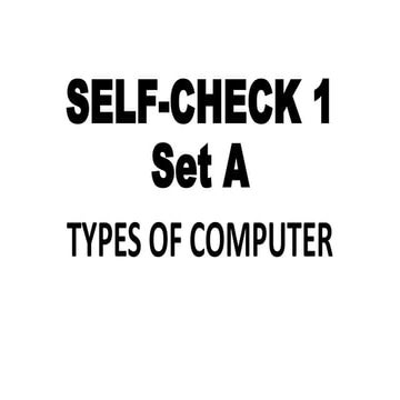 Quiz 1 - Types of Computers Set A Retake.pptx | Free Download