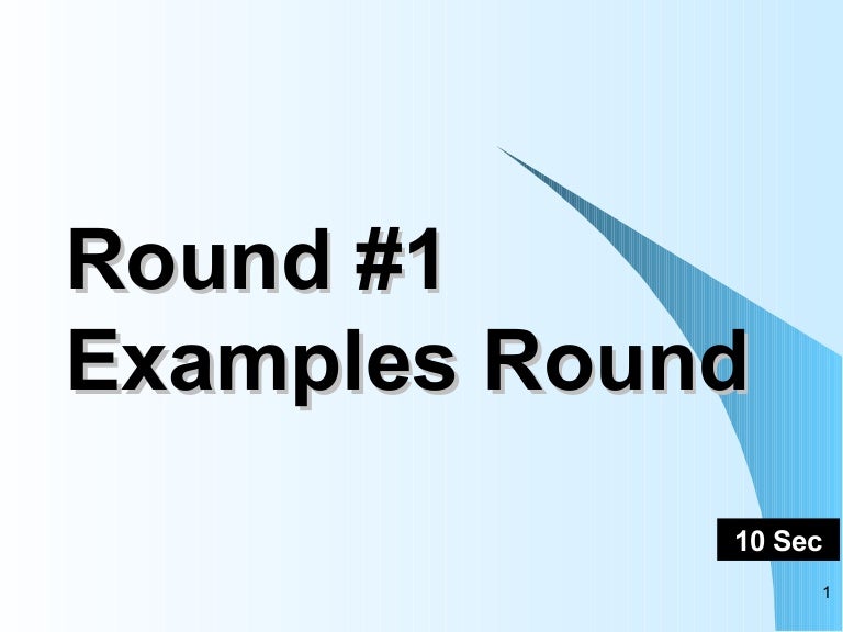 Bible Quiz On John 1 Round examples Bible Quiz On John 1 Round examples