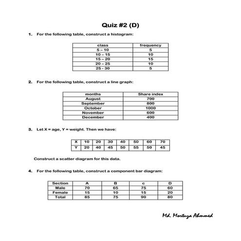 Exam Questions on Basic Statistics | DOCX | Stocks and Bonds | Personal ...