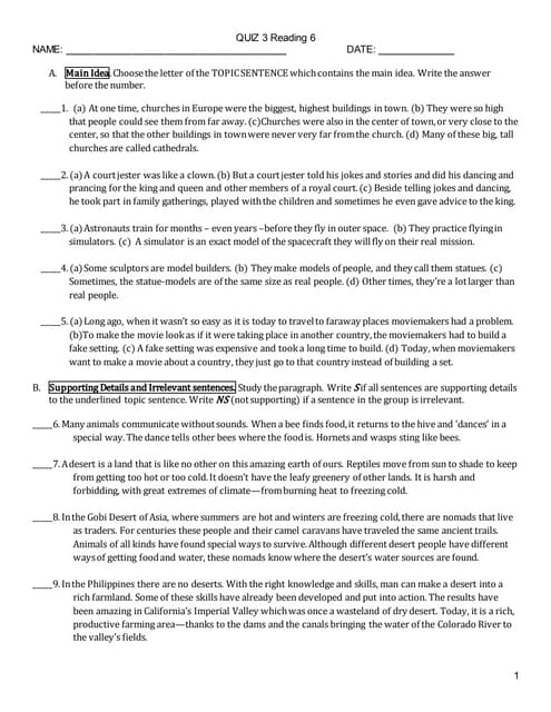Quiz 2 reading 6 | PDF