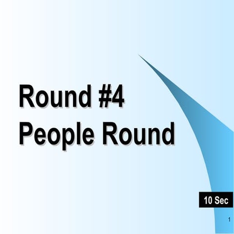 Bible Quiz on John - 4 Round (people) | PPT
