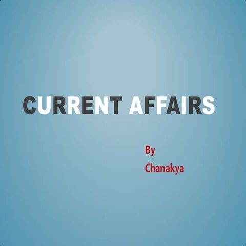 current affairs 2014 | PPTX