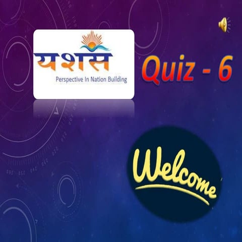 Yashas Quiz 6 | PPT