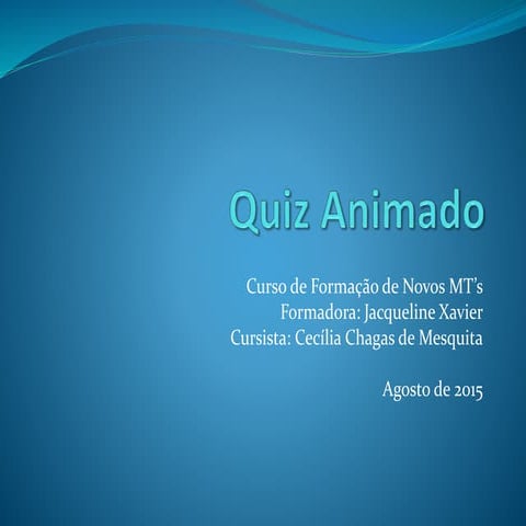 Quiz animado | PPTX