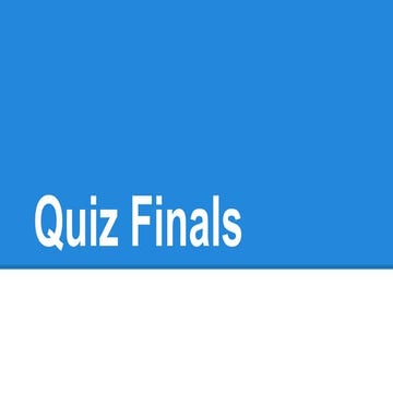 Quiz answers final | PPT
