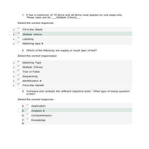 Quiz asl | DOCX