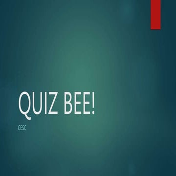 QUIZ BEE! - CESC.pptx