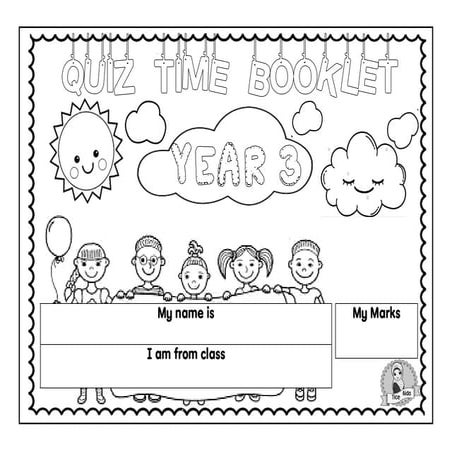 Quiz booklet year 3 get smart | PDF