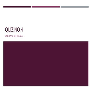 Quiz for Lesson 3-4 Properties of Minerals and Classification of Rocks ...