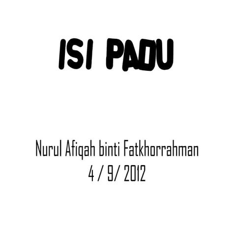 quiz isi padu | PPTX