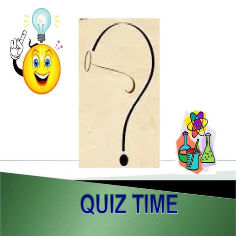 Science Quiz for high school students | PPT
