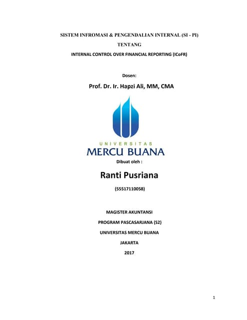 Buku Saku Desain dan Implementasi Internal Control over Financial ...