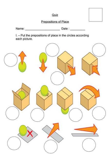Prepositions pop quiz | DOC