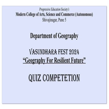 QUIZ on geography and related field PPT ...2k24.pptx