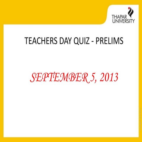 Quiz prelims solutions | PPTX