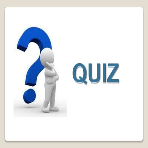 creative Quiz for students | PPTX
