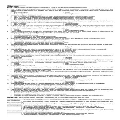 QUIZ_Science, Technology, and Society.docx