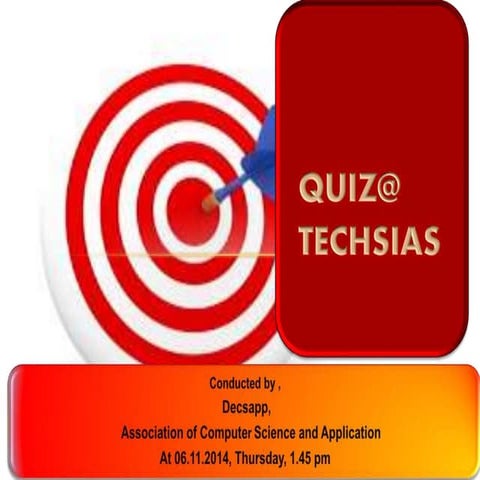 Quiz@techsias | PPTX